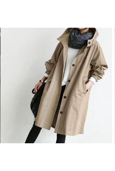 Incendio Kadın Uzun Kollu Trençkot (Yurt Dışından)