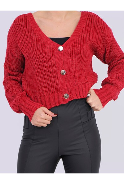 Provedas Kısa Triko Hırka Provedas Kısa Triko Hırka