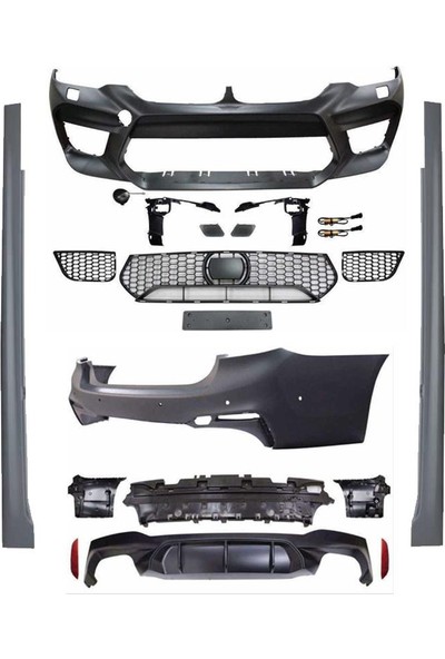 OLED Garaj Bmw 5 Serisi G30 Lcı M5 Body Kit + Panjur 2021+