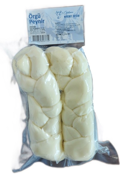 Niyazibey Çiftliği Örgü Peynir Doğal Köyedki Çiftlikten 500 gr