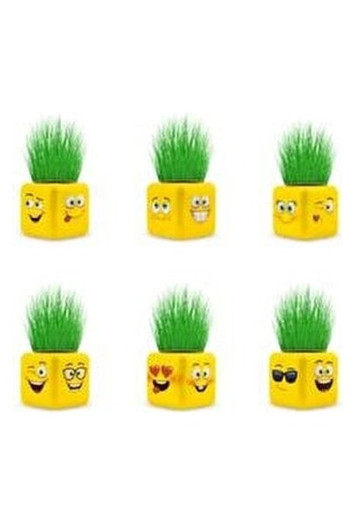 Turkafone Çimoji Yeni Nesil Emoji Küp Çim Adam 24'lü