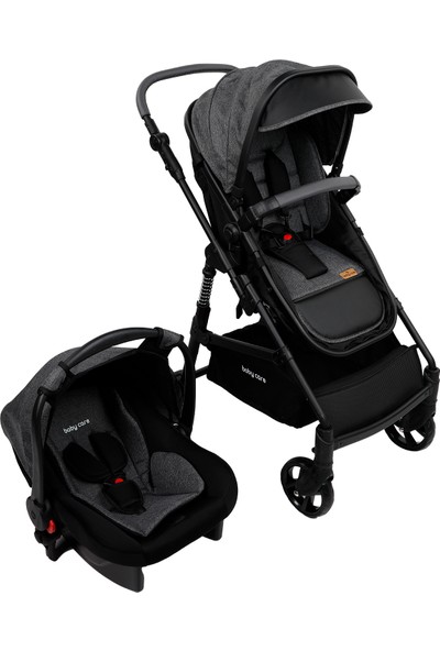 Baby Care Babycare Safari Cross Travel Bebek Arabası Gri