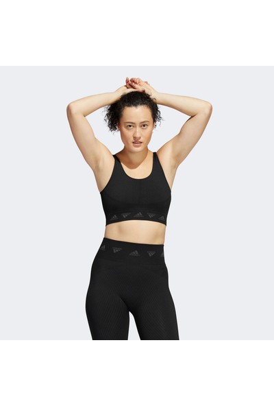 Adidas Kadın Günlük Sporcu Sütyeni Aeroknıt Bra H64691