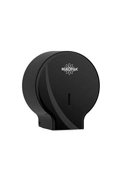 Rulopak Modern Mini Jumbo Tuv. Kağıdı Dispanseri Siyah Rulopak Modern Mini Jumbo Tuv. Kağıdı Dispanseri Siyah