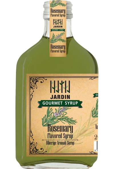 Jardin Biberiye Aromalı Şurup 200 ml Jardin Biberiye Aromalı Şurup 200 ml