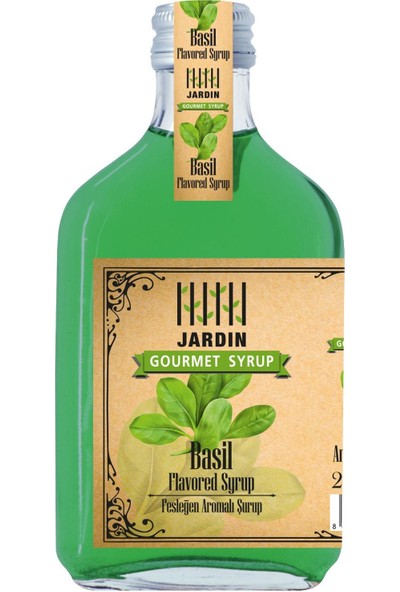 Jardin Fesleğen Aromalı Şurup 200 ml