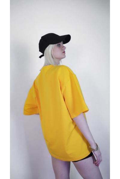 Hypno By H1 Unisex Sarı Rengi Oversize