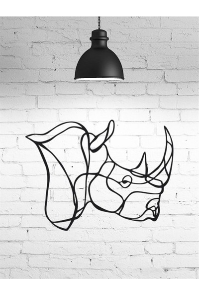 Altın Reklam Rhıno Pleksi Duvar Tablo