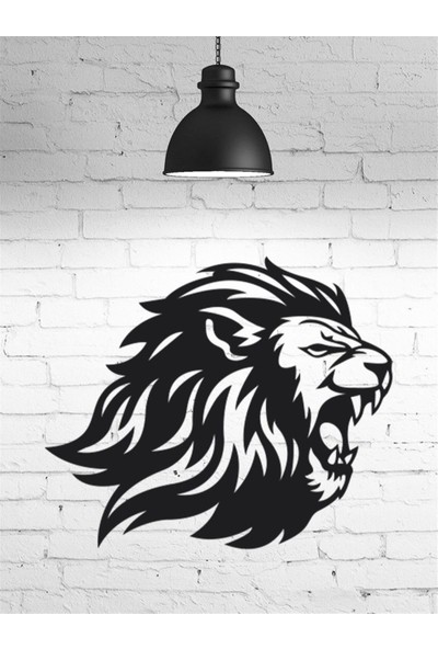 Altın Reklam Kıng Lıon Pleksi Duvar Tablo