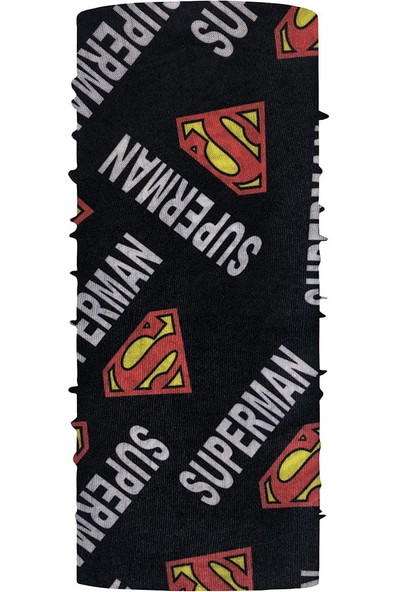 Knmaster Superman Outdoor Bisiklet Çok Amaçlı Buff Bandana Boyunluk Kafa Bandı