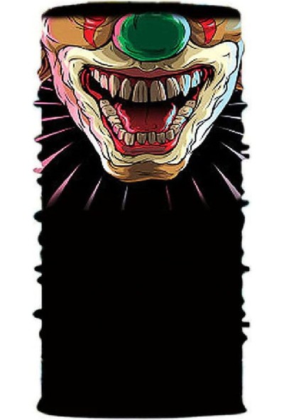 Knmaster Mad Man Outdoor Bisiklet Çok Amaçlı Buff Bandana Boyunluk Kafa Bandı