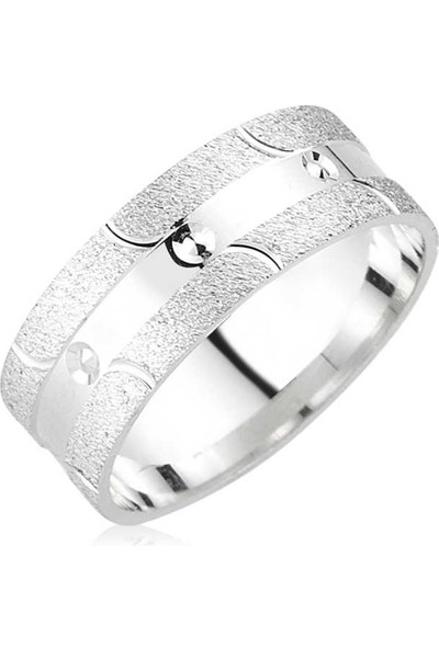 Gumush Gumush noktalı Gümüş Alyans