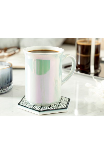 Nilo Porselen Kupa 300 ml Sedef Nilo Porselen Kupa 300 ml Sedef