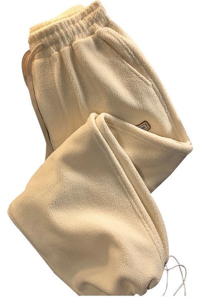 Runningman Beyaz Yüksek Belli Pantolon (Yurt Dışından)