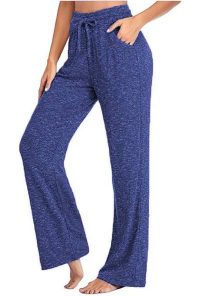 Runningman Lacivert Yüksek Belli Pantolon (Yurt Dışından)