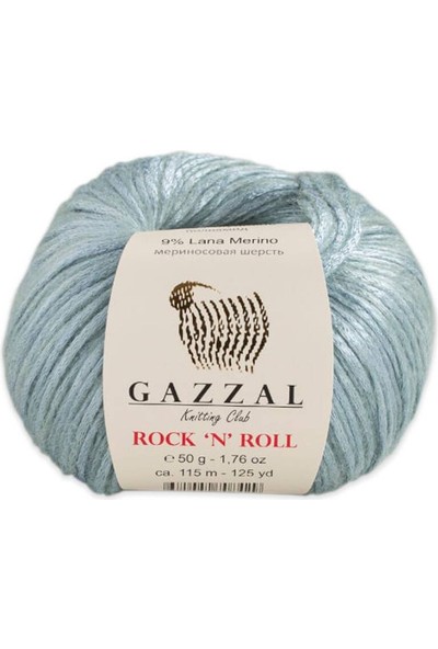 Gazzal Bernam Butik Gazzal Rock 'n' Roll El Örgü Ipi 50 gr | 13903