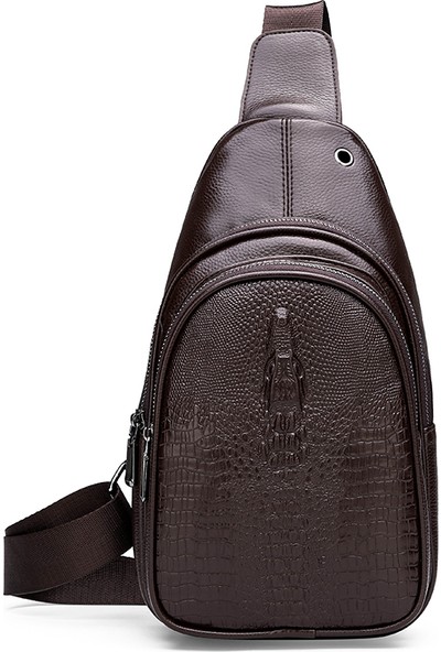 Span Timsah Desenli Erkek Omuz Çantası (Yurt Dışından) Span Timsah Desenli Erkek Omuz Çantası (Yurt Dışından)