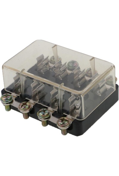 12 V 4 Yollu Devre Araba Tekne Otomotiv Blade Sigorta Kutusu Blok Tutucu Atc Ato 4-Way 12 V 4 Yollu Devre Araba Tekne Otomotiv Blade Sigorta Kutusu Blok Tutucu Atc Ato 4-Way