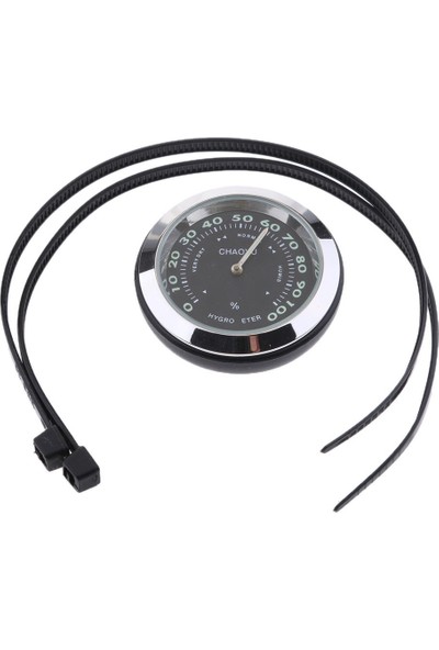 Motosiklet Bisiklet Arama Saati Izle Termometre Higrometre Higrometre - Siyah Motosiklet Bisiklet Arama Saati Izle Termometre Higrometre Higrometre - Siyah