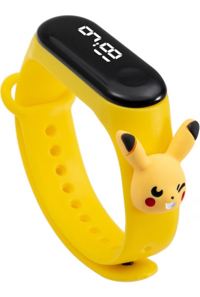 Shopfocus Çocuk Karikatür LED Su Geçirmez Izle Öğrenci Sporları