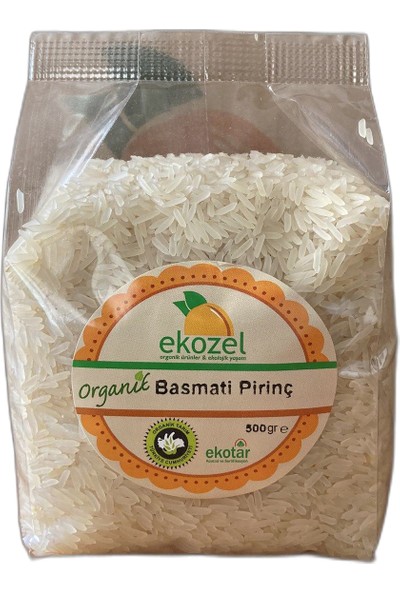OTS Ekozel Organik Basmati Pirinç 500 gr OTS Ekozel Organik Basmati Pirinç 500 gr