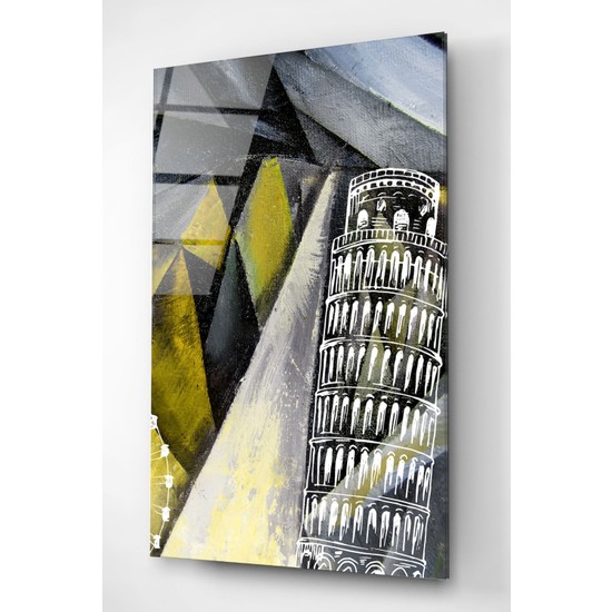 Digi Glass Digi-Art Pisa Kulesi Cam Tablo Fiyatı