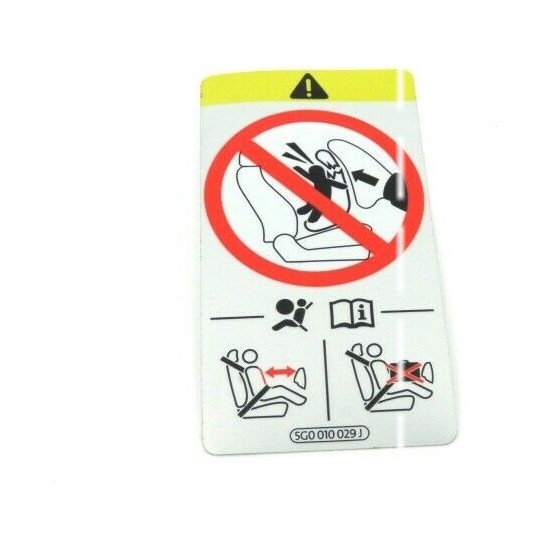Tsc 5G0010029J Vw Audi Airbag Stiket Sticker Yapıştırma Fiyatı