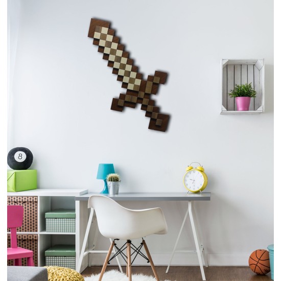 Payitaht Tablo Minecraft Tahta 3 Boyutlu Duvar Dekorasyonu Fiyatı