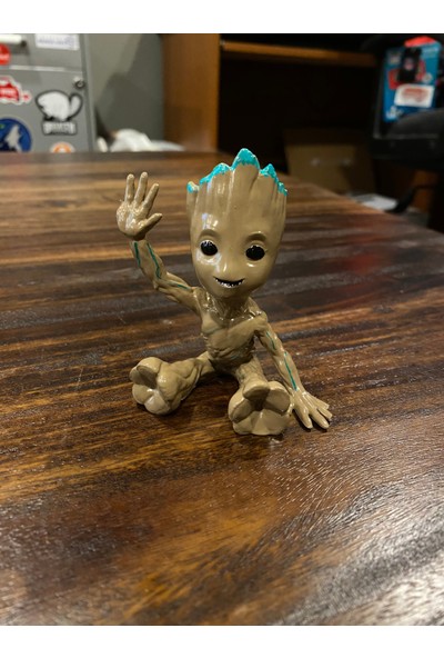 Baby Groot Maketi Hediyelik Süs Minyatür Biblosu