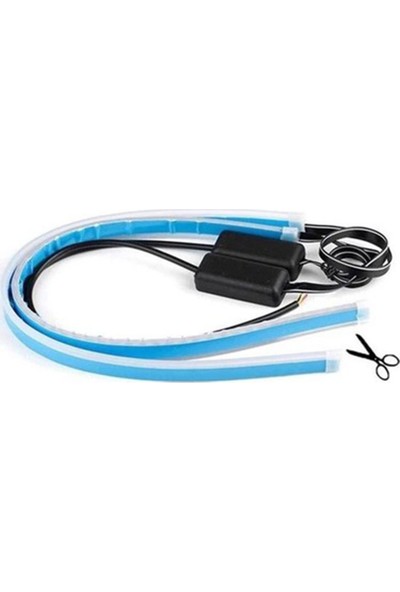 Yigi Tech Far Üstü Sinyal Kayar LED Gündüz Ledli 60 cm Yigi Tech Far Üstü Sinyal Kayar LED Gündüz Ledli 60 cm