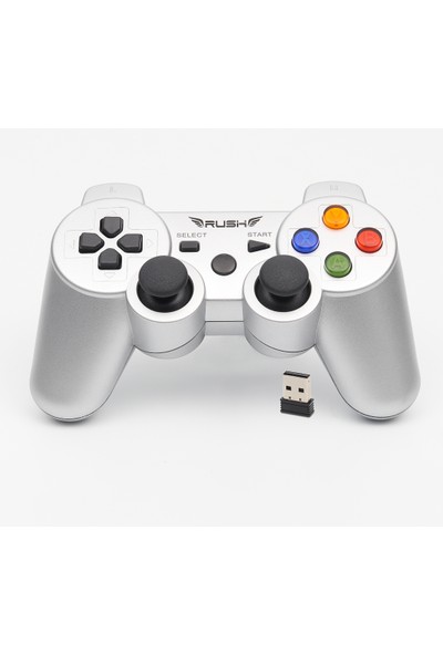 Rush Freeman GW909 Wıreless Gamepad Gümüş Rush Freeman GW909 Wıreless Gamepad Gümüş