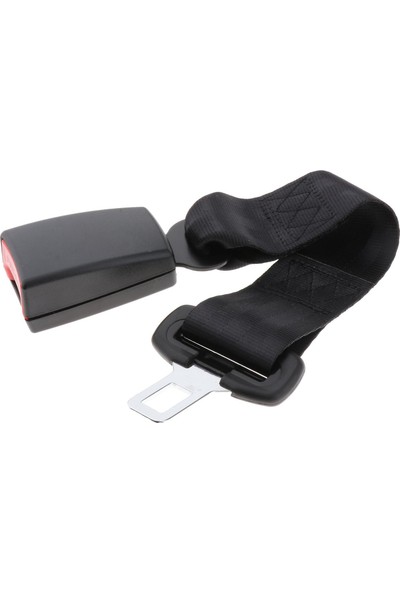 Araba Emniyet Kemeri Uzatıcılar Emniyet Toka Uzatma Soket Konnektörü Siyah