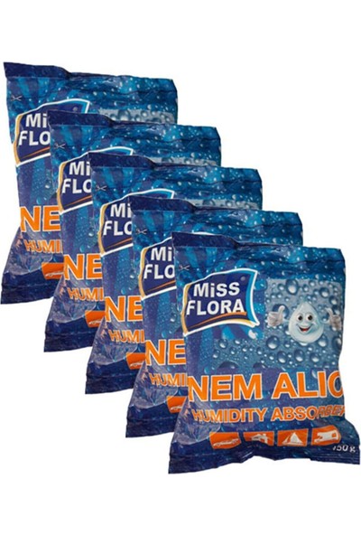 Miss Flora Nem Alıcı 450 G Yedek 5'li Paket