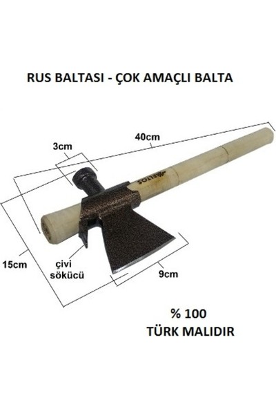 EMH Rus Baltası - Kesme - Çekme - Çakma