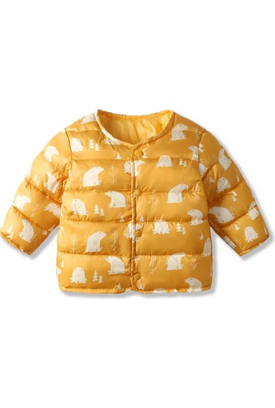 Little Humor Bear Kutup Ayısı Desenli Uzun Kollu Mevsimlik Mont Little Humor Bear Kutup Ayısı Desenli Uzun Kollu Mevsimlik Mont