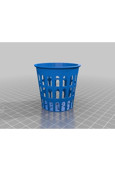 Aldım Geldi Net Kupası / Netztopf V2 (Openscad) - Hidroponik / Aquaponic / Dikey Tarım Plastik Aparat Aldım Geldi Net Kupası / Netztopf V2 (Openscad) - Hidroponik / Aquaponic / Dikey Tarım Plastik Aparat