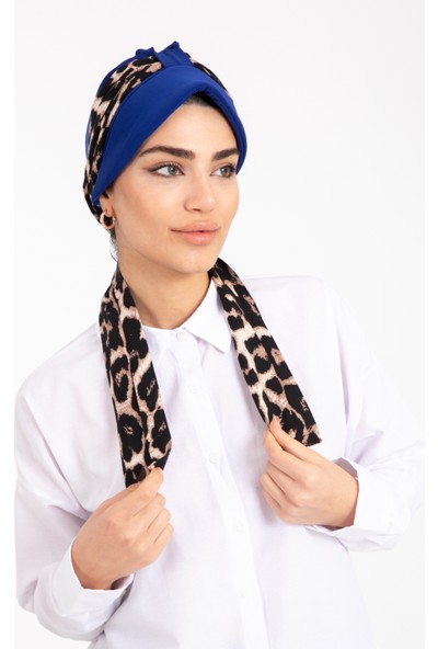 Ladycolor Kadın Tesettür Bone Fularlı Şapkalı