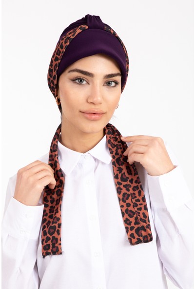 Ladycolor Kadın Tesettür Bone Fularlı Şapkalı