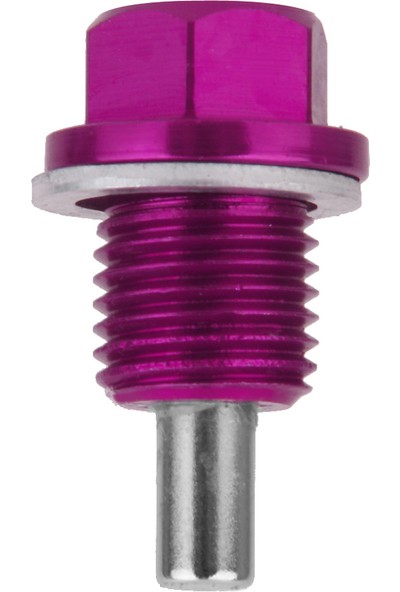 Sharplace M14X1.5 Eloksal Manyetik Motor Yağ Tenceresi / Şanzıman Tahliye Fişi Mor Sharplace M14X1.5 Eloksal Manyetik Motor Yağ Tenceresi / Şanzıman Tahliye Fişi Mor