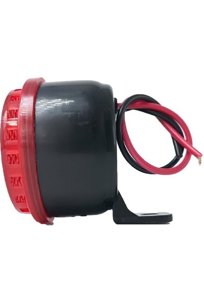 Geri Vites Sireni Kornası Yüksek Ses 12V Kırmızı Reflektör Camlı Işıklı Geri Vites Sireni Kornası Yüksek Ses 12V Kırmızı Reflektör Camlı Işıklı