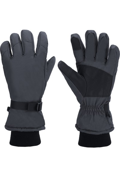 Farfi Su Geçirmez Dokunmatik Parmak Eldiven - Xl/gri (Yurtdışından)