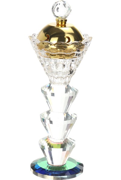 Dolity Kristal Bakhoor Tütsü Brülör Tutucu Mabkhara Oud Burner Aromaterapi Ekreni D (Yurt Dışından) Dolity Kristal Bakhoor Tütsü Brülör Tutucu Mabkhara Oud Burner Aromaterapi Ekreni D (Yurt Dışından)