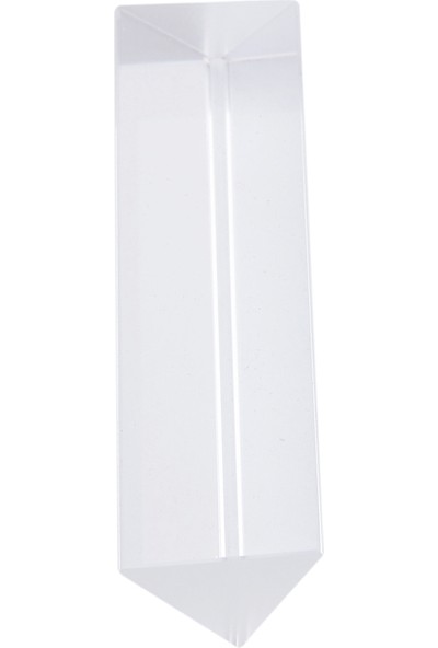 Lovoski Fizik Öğretim Hassas Optik Cam Prizma 4 Inç