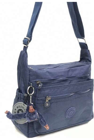 Klinkır Su Geçirmez Kumaş Çok Gözlü Hafif Tasarım Kadın Postacı Çanta