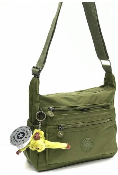 Klinkır Su Geçirmez Kumaş Çok Gözlü Hafif Tasarım Kadın Postacı Çanta