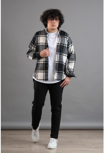 Dorss Ekoseli Slimfit Kışlık Erkek Gömlek