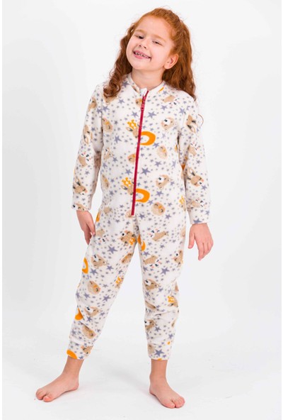 Rolypoly Sleepy Gazelle Krem Kız Çocuk Tulum