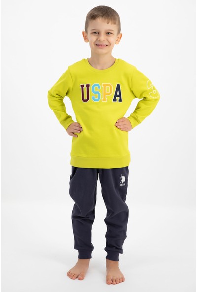 U.S. Polo Assn. U.S. Polo Assn Fıstık Yeşili Erkek Çocuk Eşofman Takımı