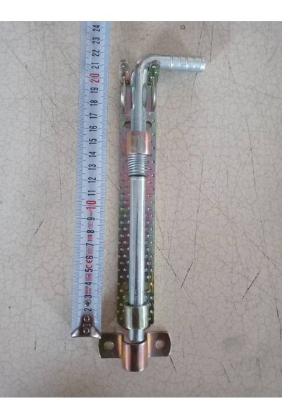 Drl 20 cm Yaylı Sürgü (Asma Kilit Takmalı) ve 6 Adet Vida