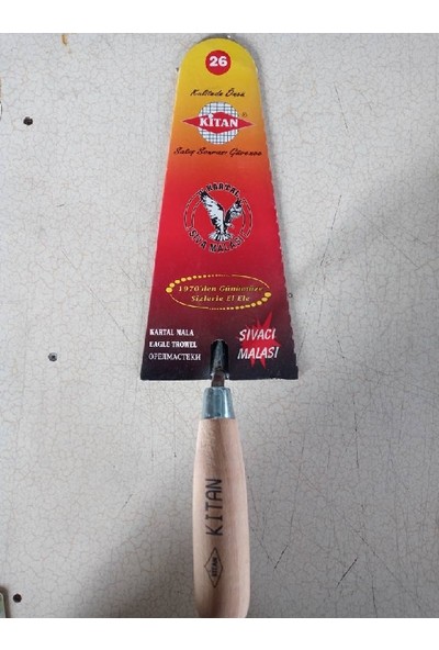 Kartal Sıvacı Malası 26 No Kartal Sıvacı Malası 26 No